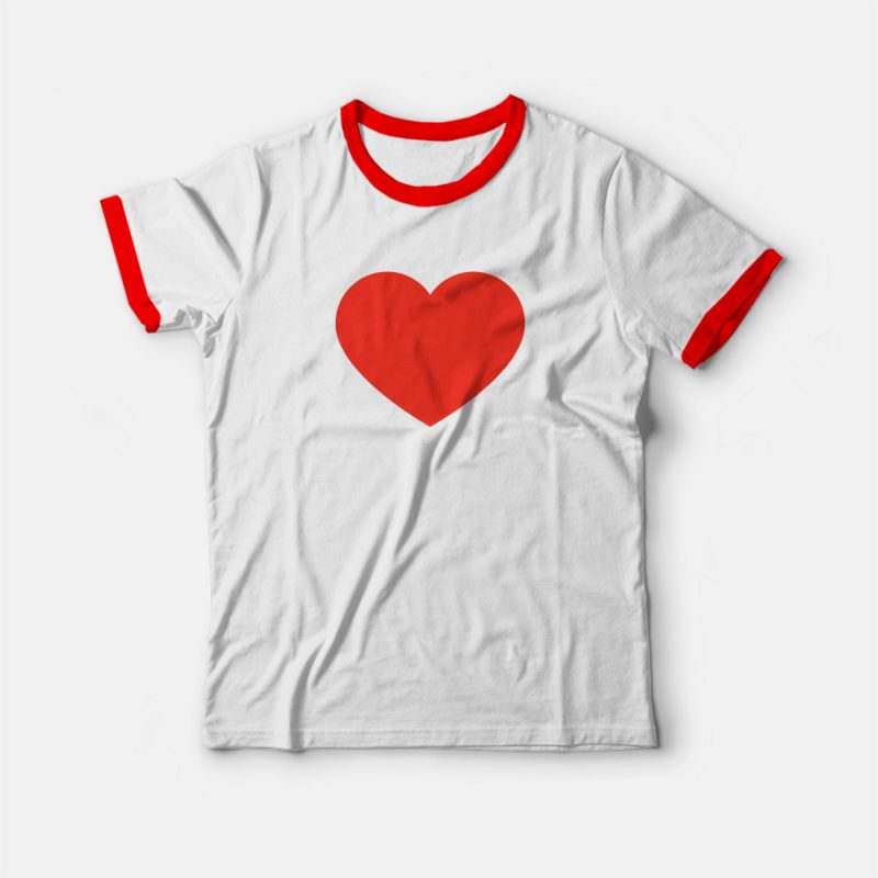 Heart T-Shirt For Men and Women - Marketshirt.com